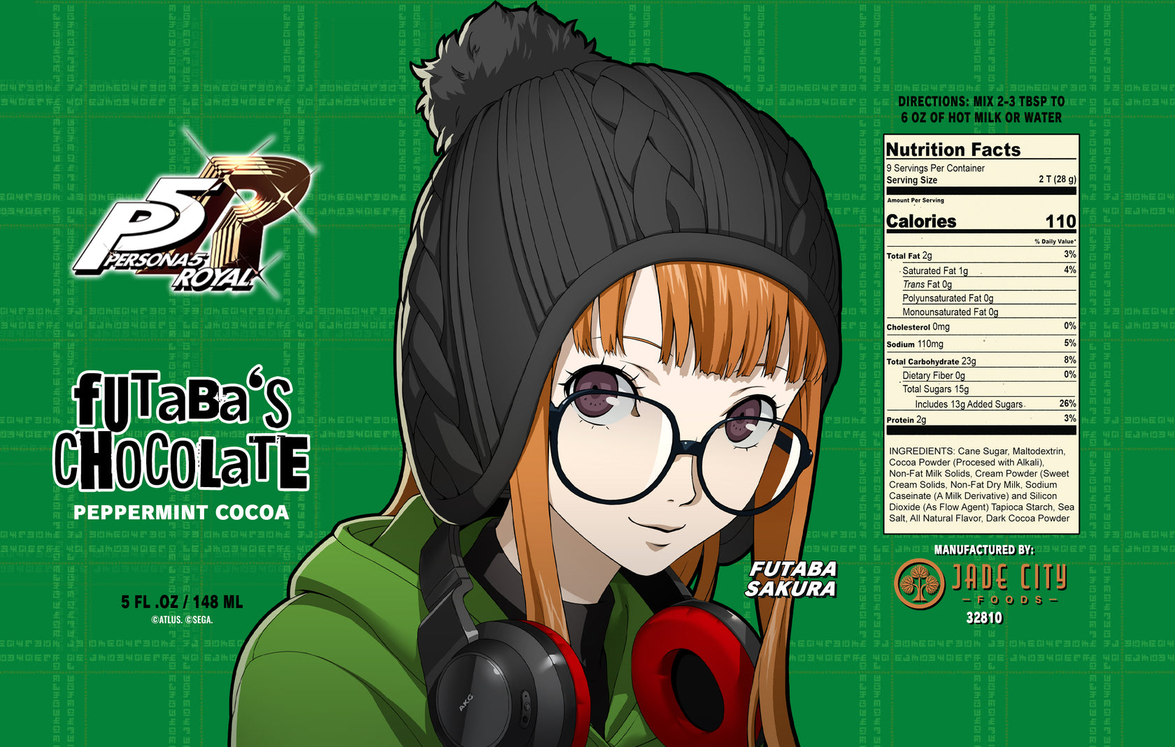 Persona 5 Royale : Hot Chocolate 4-Pack – Jade City Foods