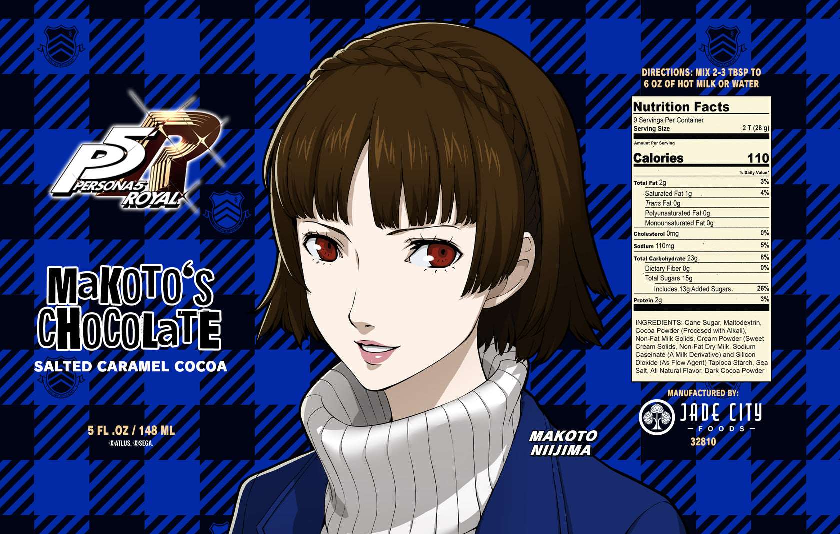 Persona 5 Royale : Hot Chocolate 4-Pack – Jade City Foods