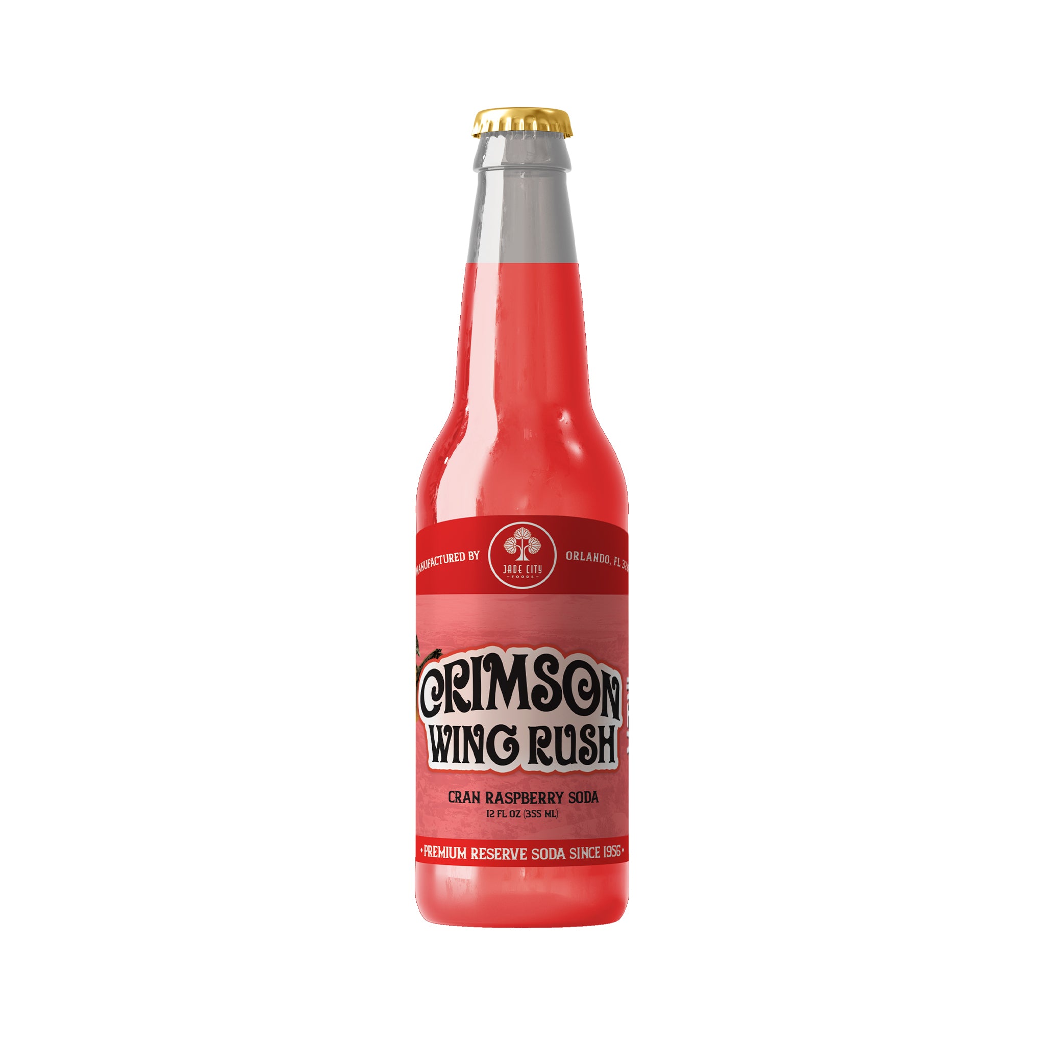 Rodan's Crimson Wing Rush : Cran Raspberry Soda – Jade City Foods