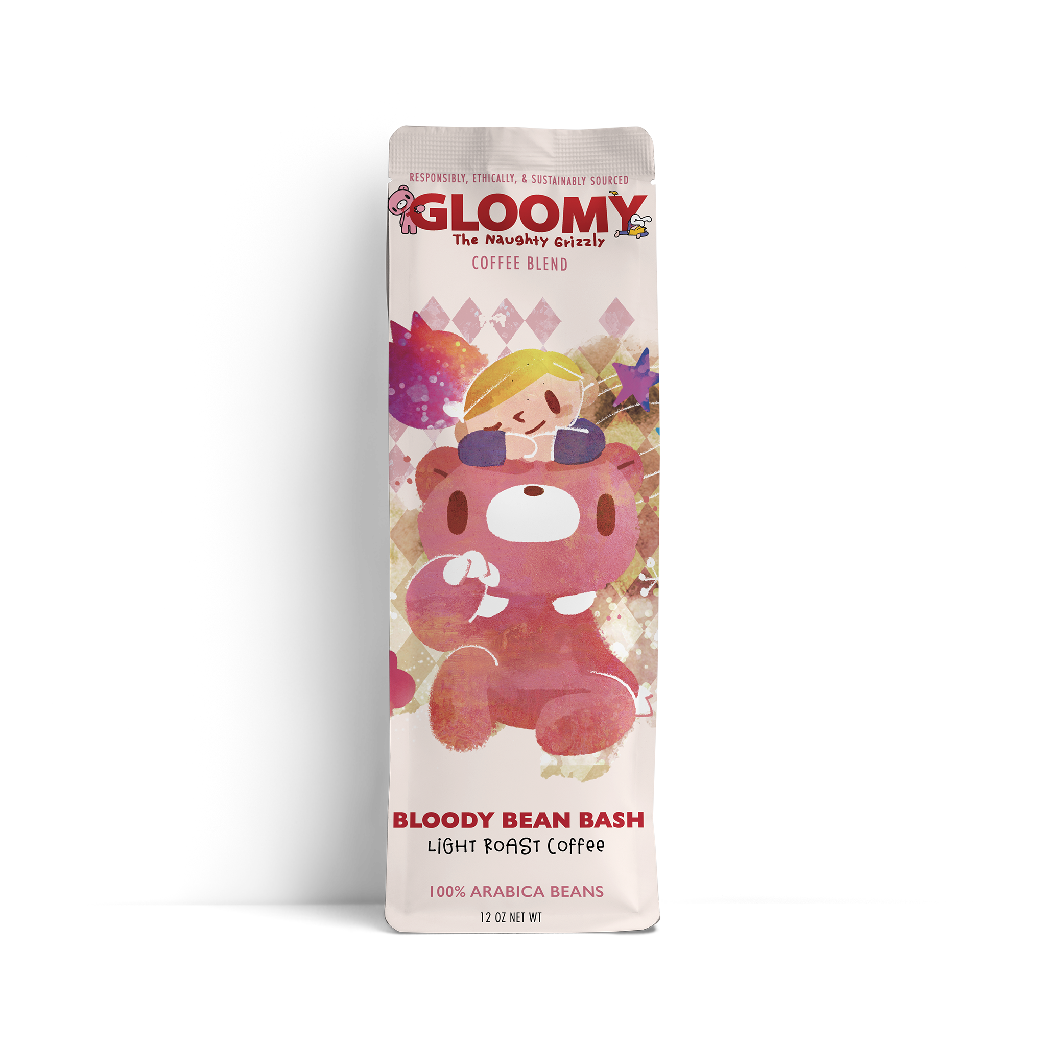 Gloomy the Naughty Grizzly Bloody Bean Bash : Light Roast Coffee – Jade ...
