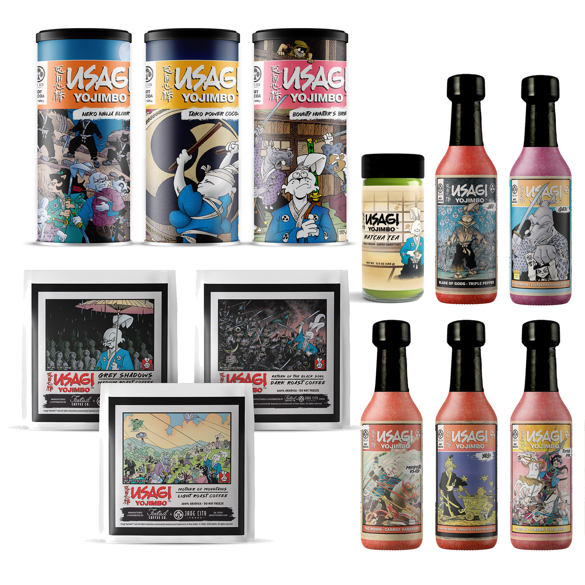 Usagi Yojimbo Master Set – Jade City Foods