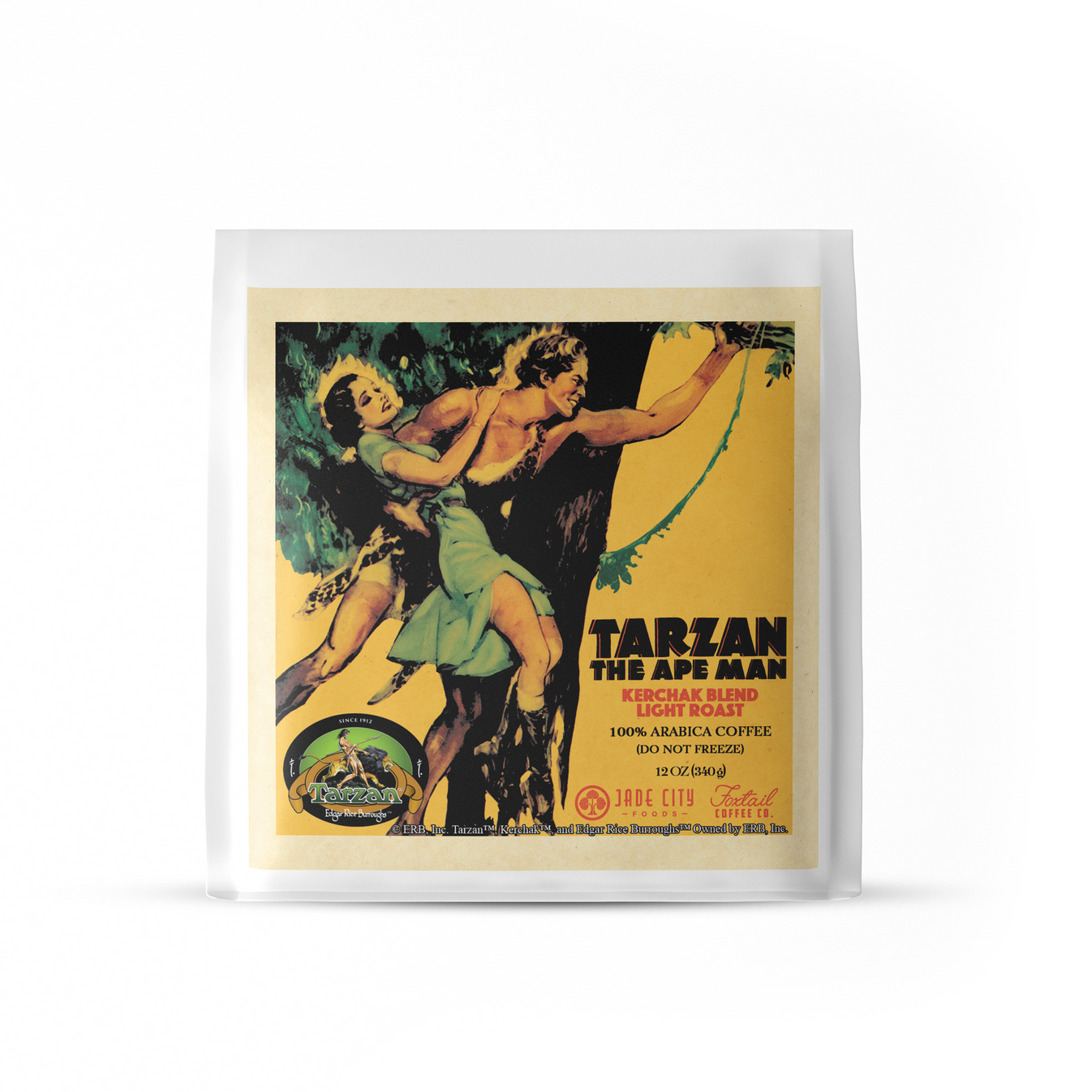 Tarzans Kerchak Blend Light Roast Coffee Jade City Foods