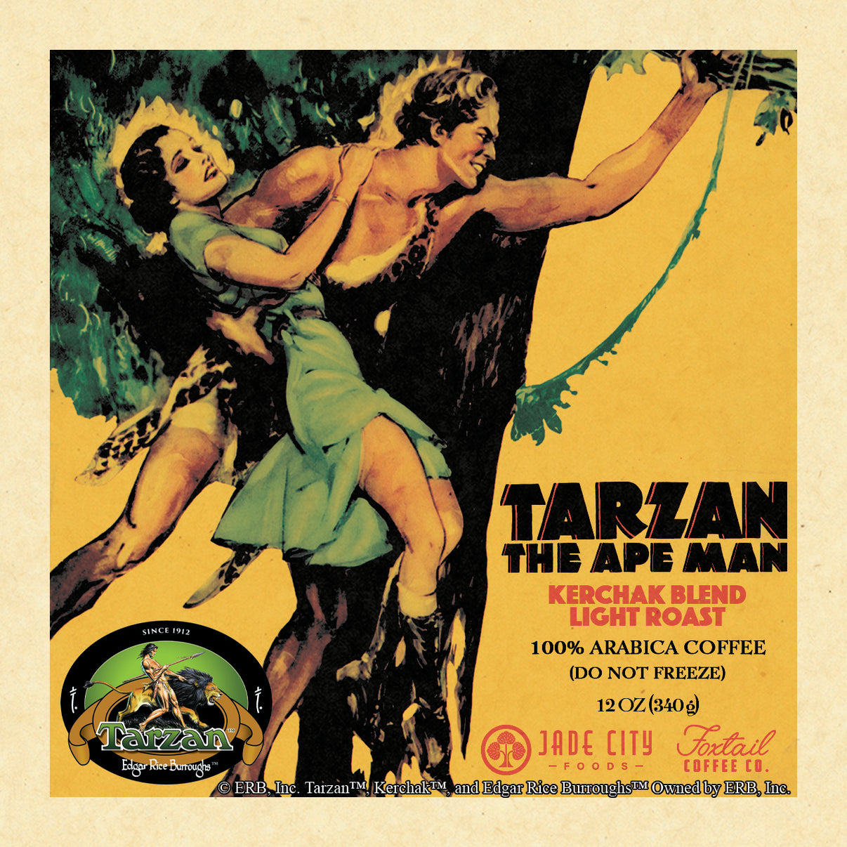 Tarzan's Kerchak Blend : Light Roast Coffee – Jade City Foods
